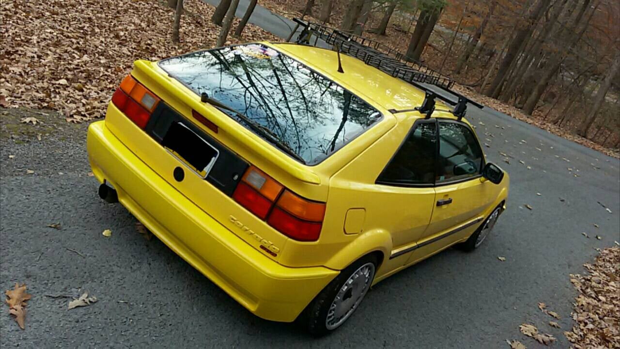 FS: 1990 Nugget Yellow Lysholm Corrado (PA) | VW Vortex - Volkswagen Forum
