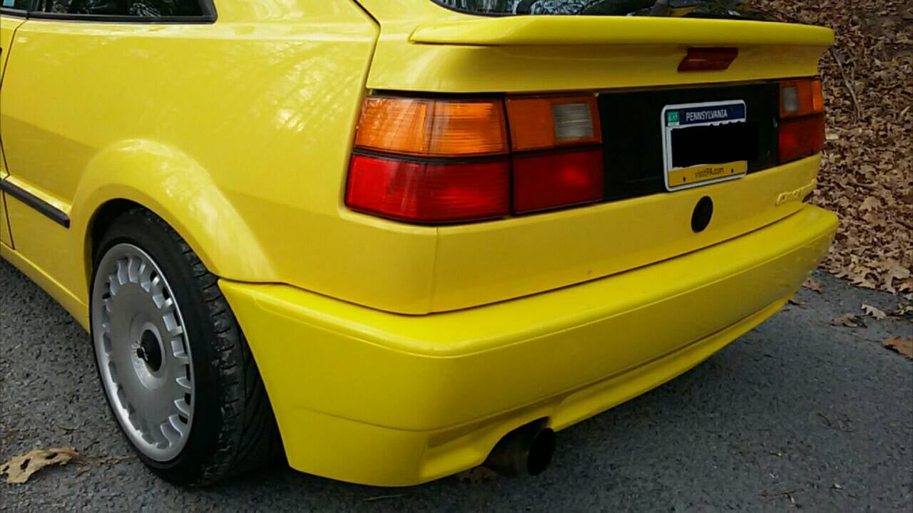 FS: 1990 Nugget Yellow Lysholm Corrado (PA) | VW Vortex - Volkswagen Forum
