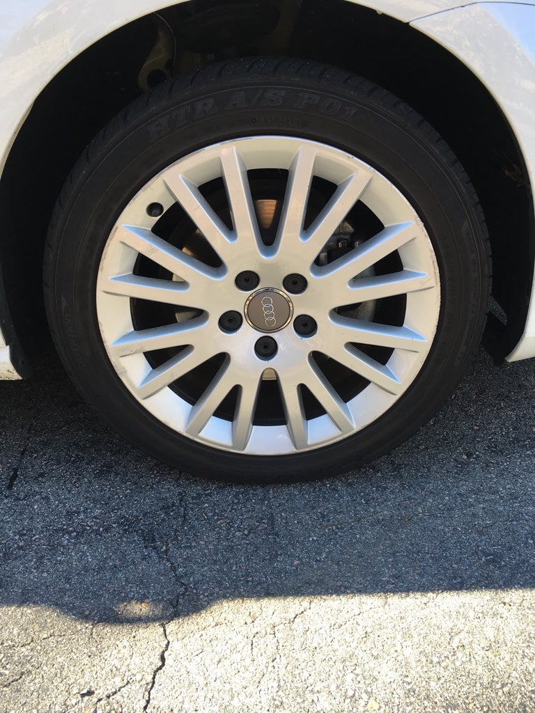 17" OEM Audi A3 wheels with tires-$300 | VW Vortex - Volkswagen Forum