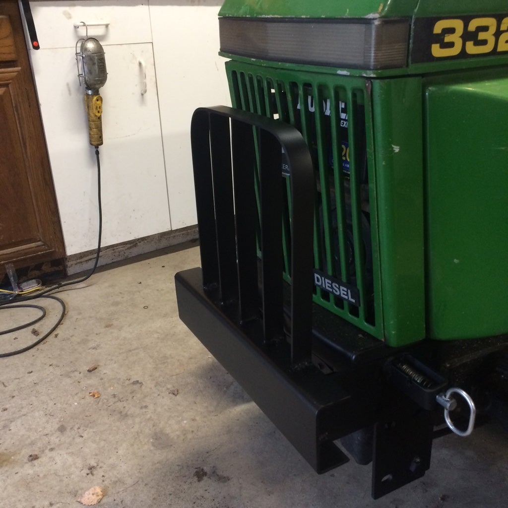 Homemade bumper | Weekend Freedom Machines