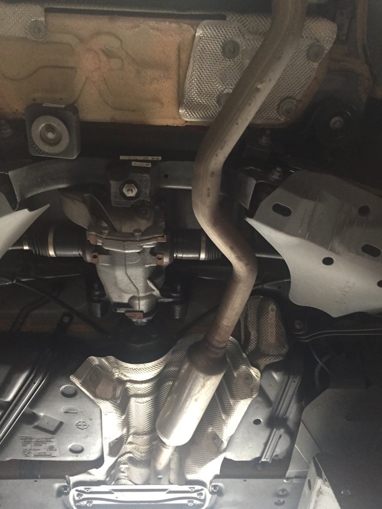 Standard M140i exhaust system | Baby BMW Forum