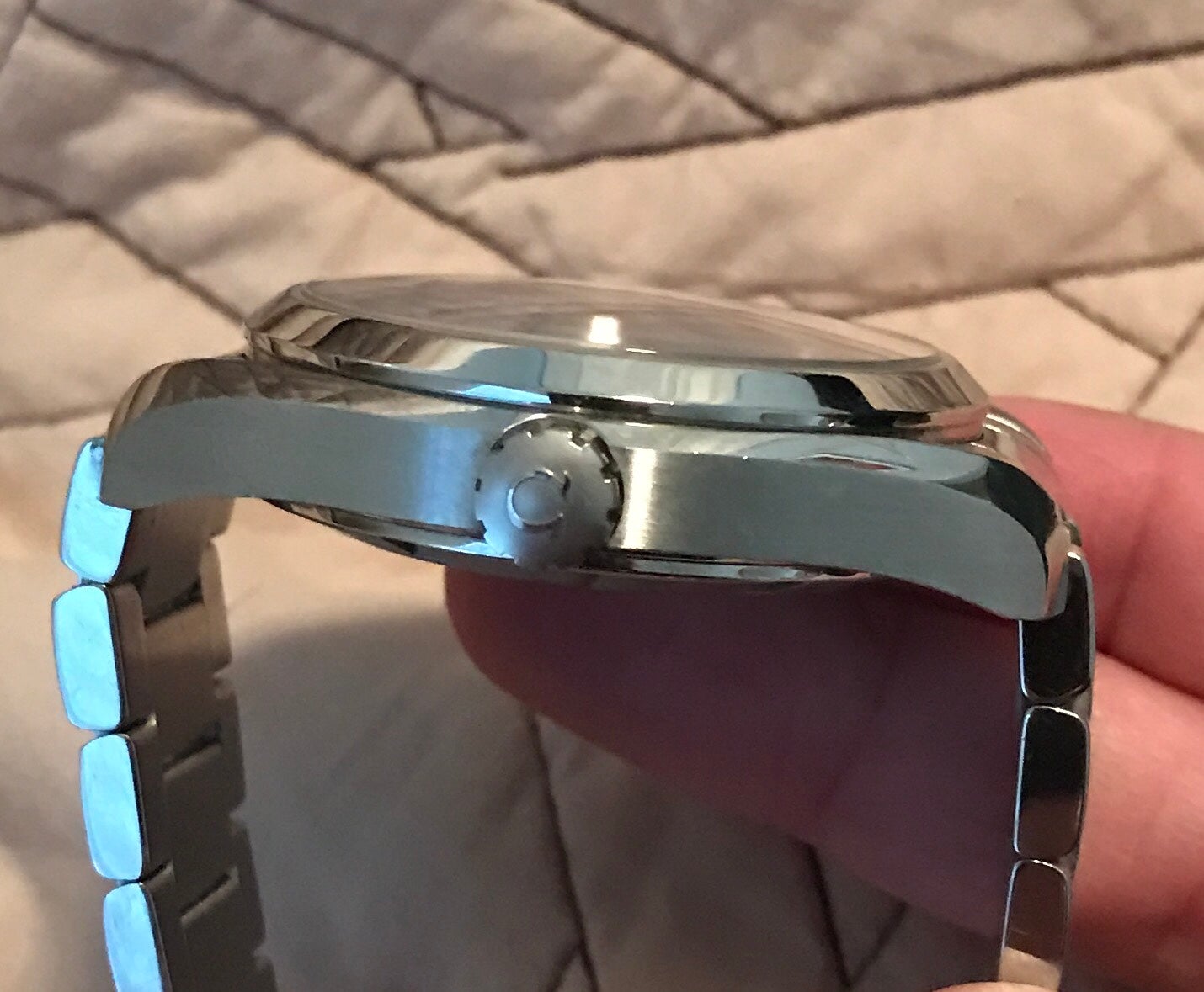 FSOT - Omega Aqua Terra GMT - Blue dial, 8605 Movement | WatchUSeek ...
