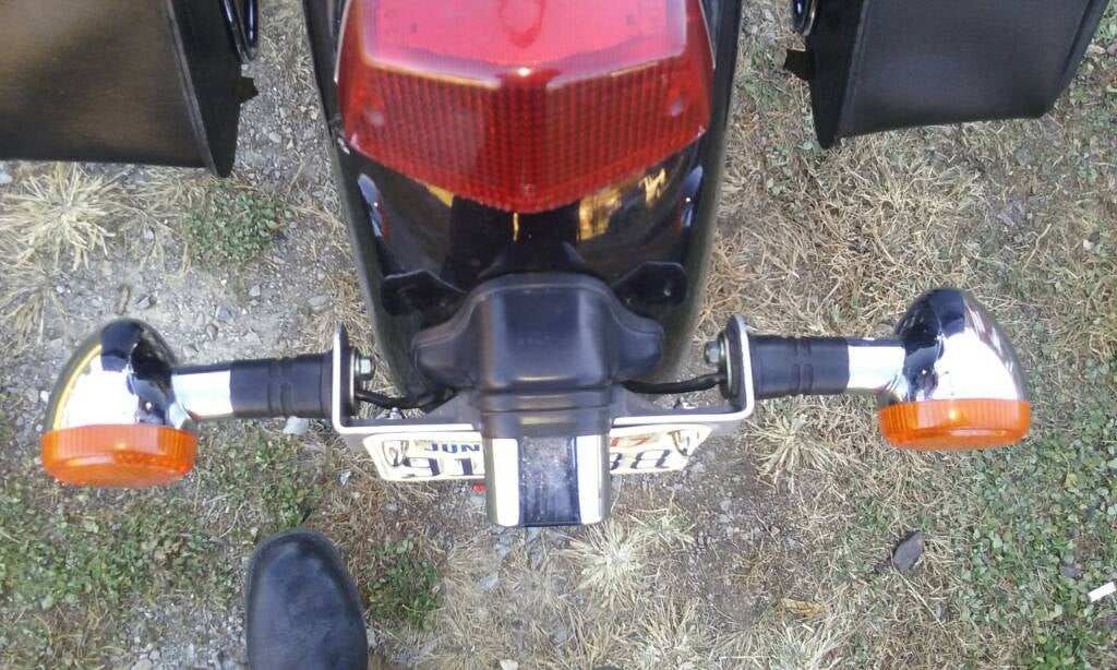 Rear turn signal relocation | Honda Shadow Forums