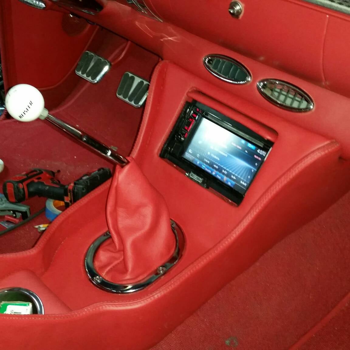 Shifter console ideas? | Chevy Tri Five Forum