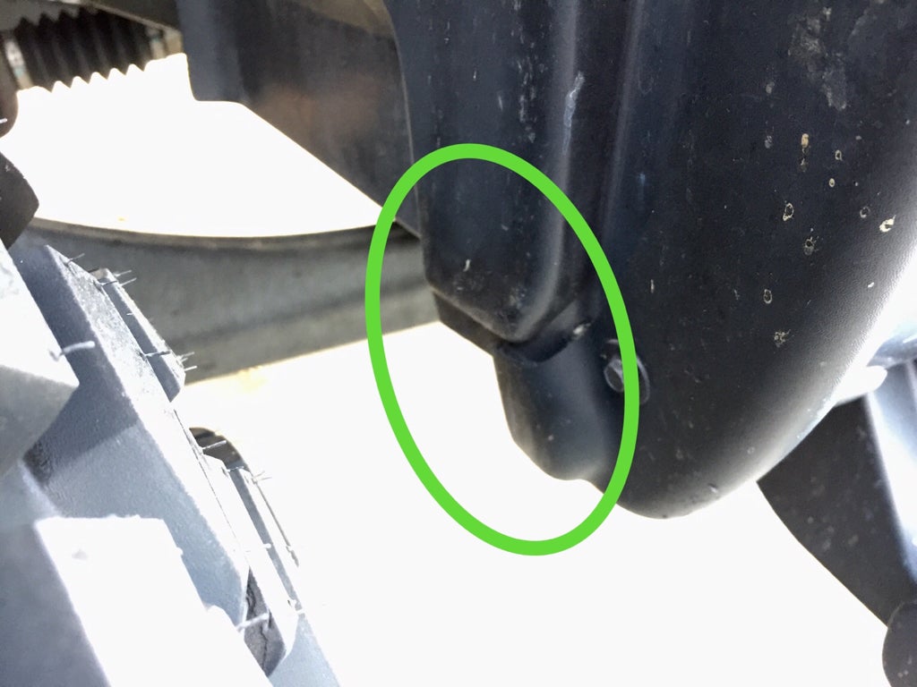 Trimming fender/pinch weld | Cummins Diesel Forum