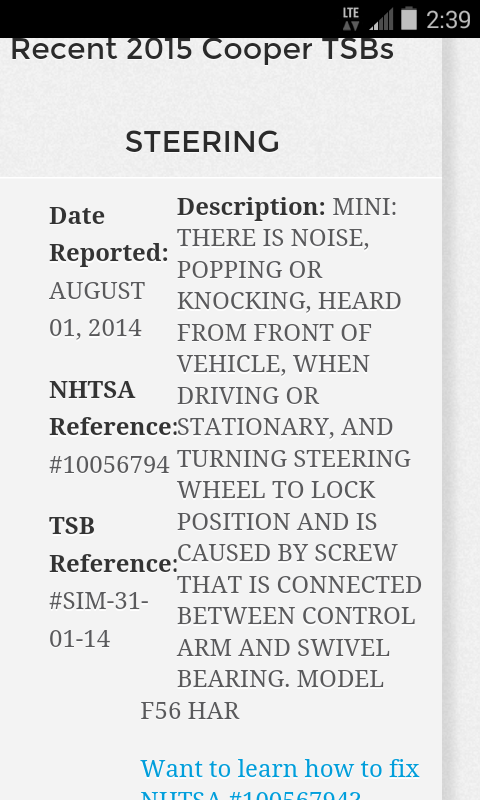 F56 S Front end popping? | Mini Cooper Forum