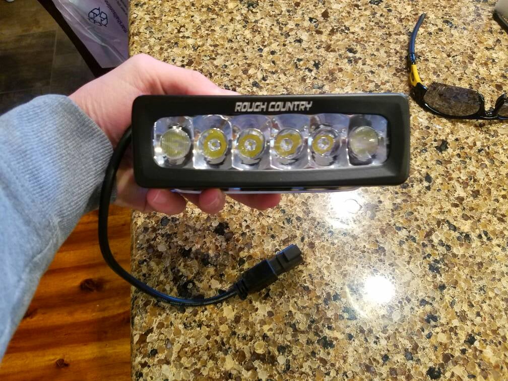 How to: 6 inch led light bar on a snowmobile | Ski-Doo Snowmobiles Forum