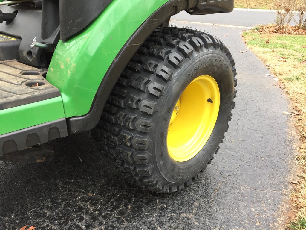 New HDAP tires for my 1025R | Green Tractor Talk