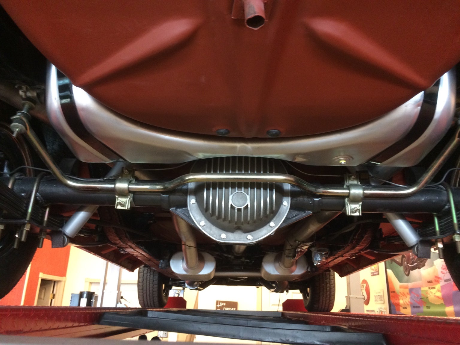 Rear sway bar | Chevy Tri Five Forum