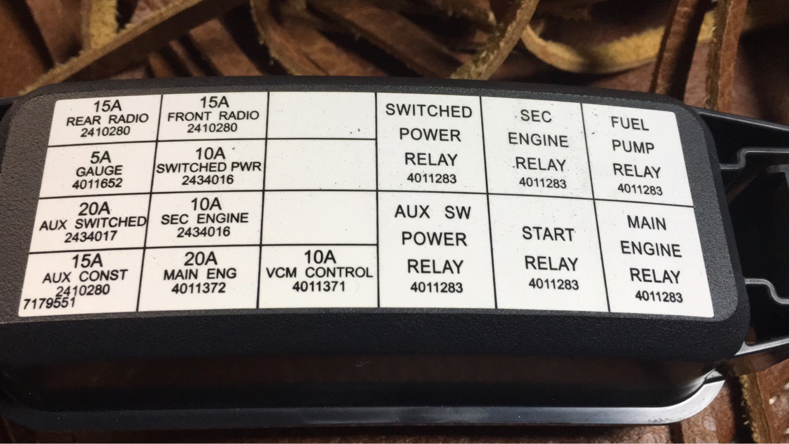 Spare fuses | Indian Motorcycle Forum