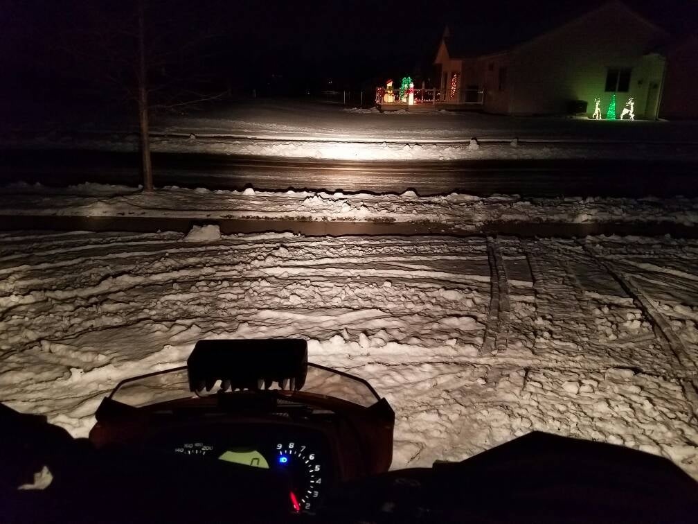 How to: 6 inch led light bar on a snowmobile | Ski-Doo Snowmobiles Forum