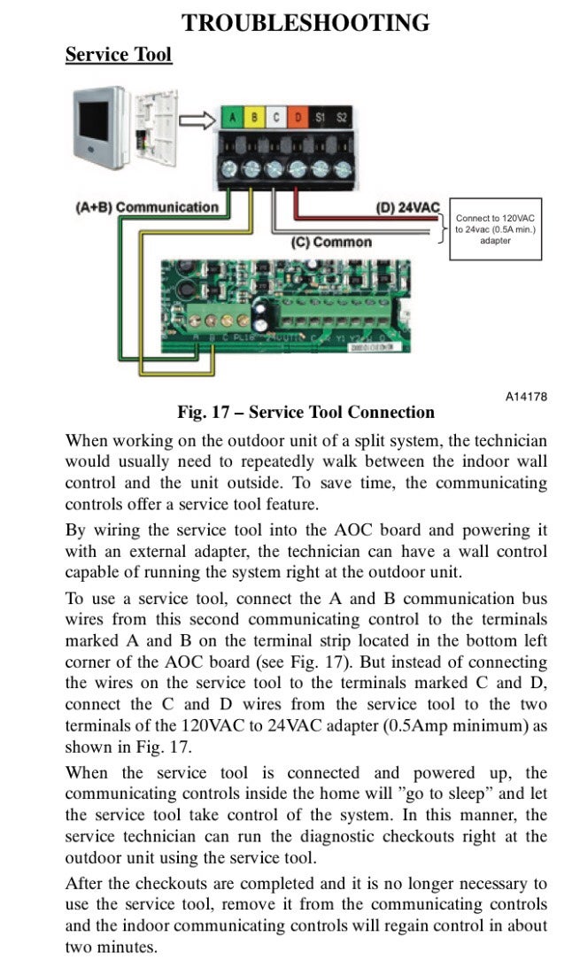 Carrier service tool | HVAC-Talk: Heating, Air & Refrigeration Discussion
