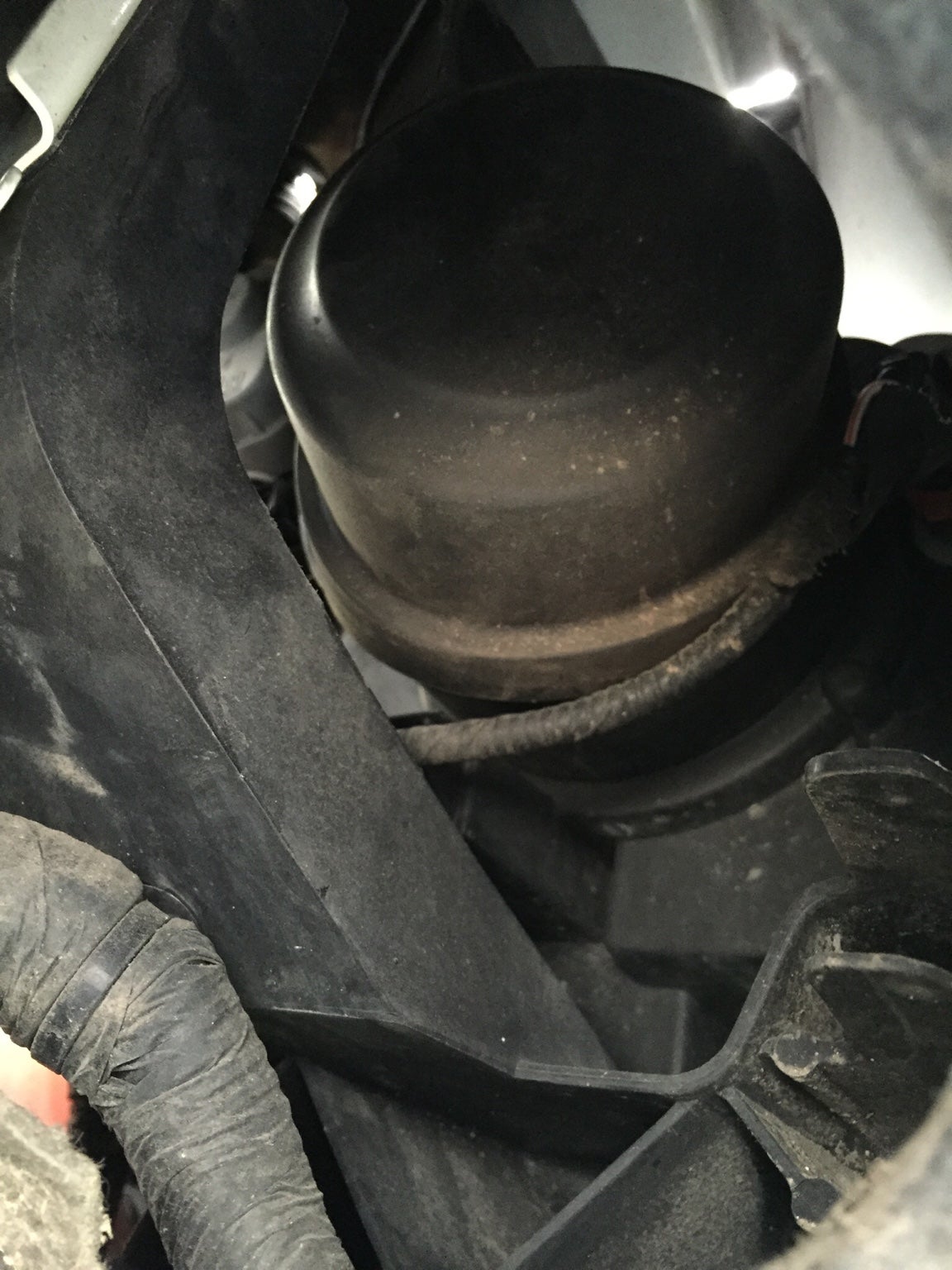 Passenger side low beam flashes like a strobe light then goes weird ...