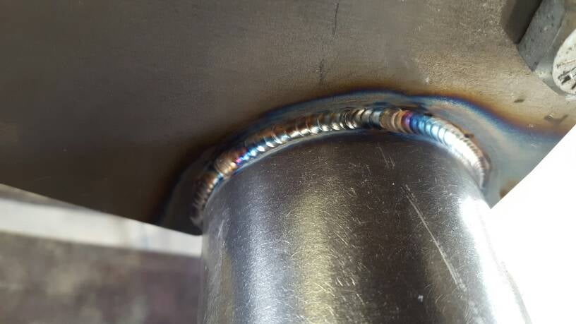 TIG welding colors | WeldingWeb - Welding Community for pros and ...