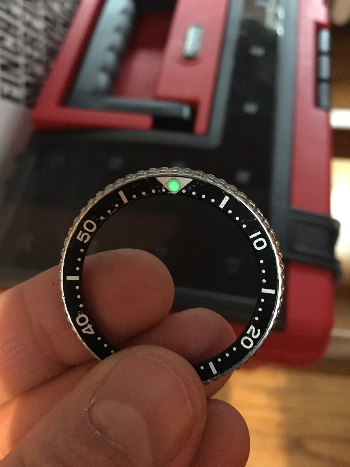 Bezel insert pip lens replacement | The Watch Site