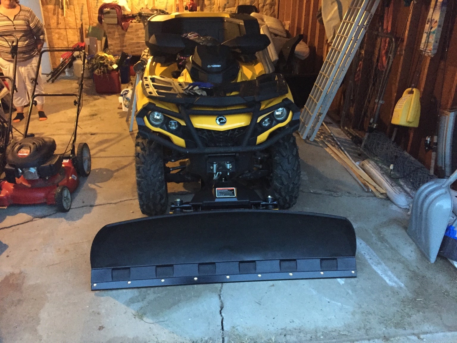 Alpine flex plow | Can-Am ATV Forum