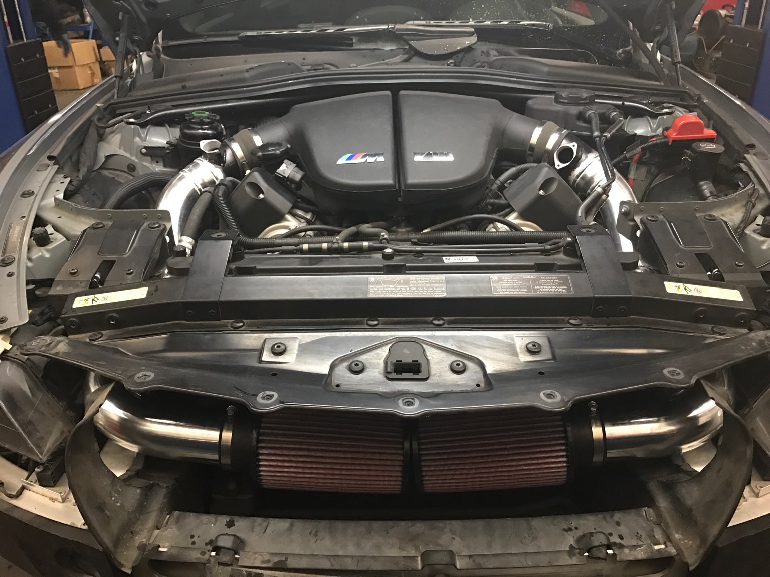 Custom Front Intake Setup | BMW M5 Forum and M6 Forums