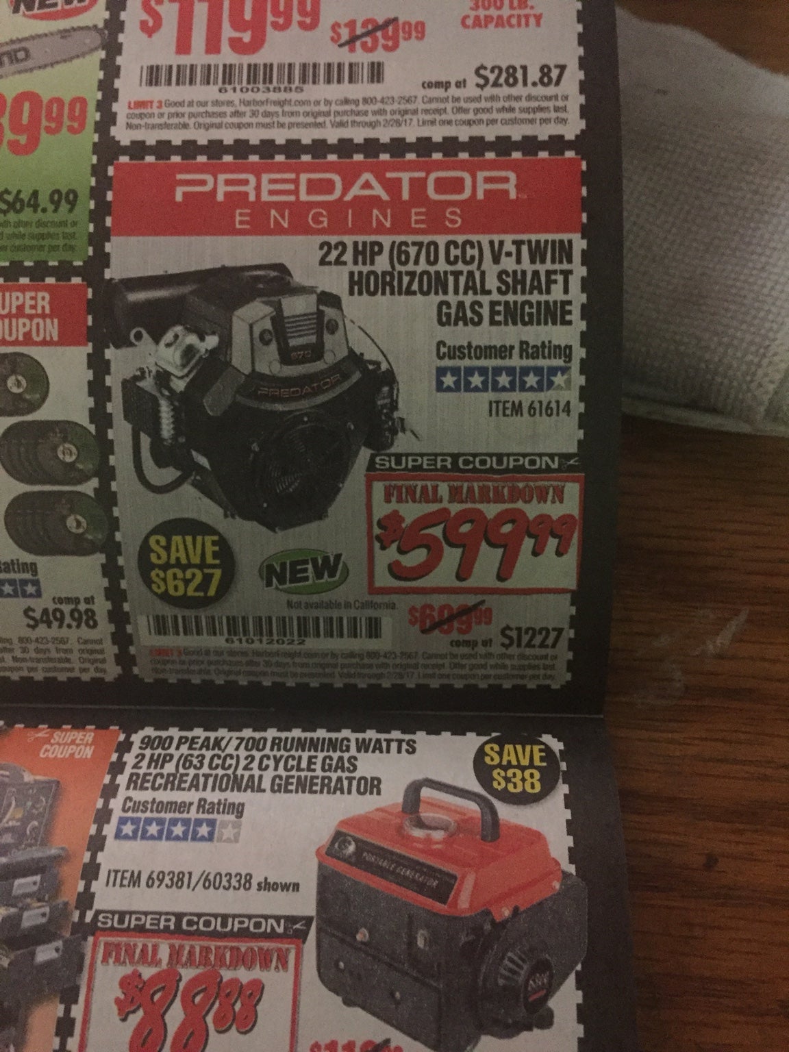 140 Predator 670 re power | Weekend Freedom Machines