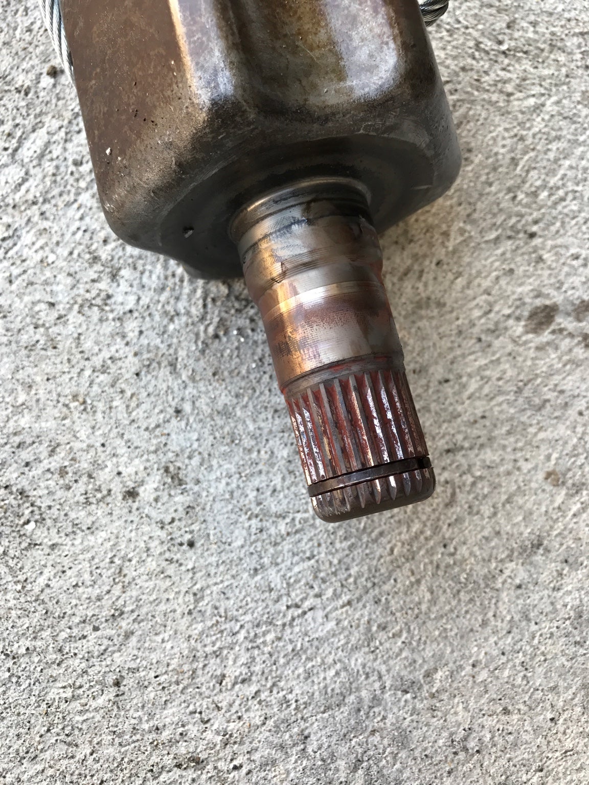 Driver side Inner CV axle cup stuck | VW Vortex - Volkswagen Forum