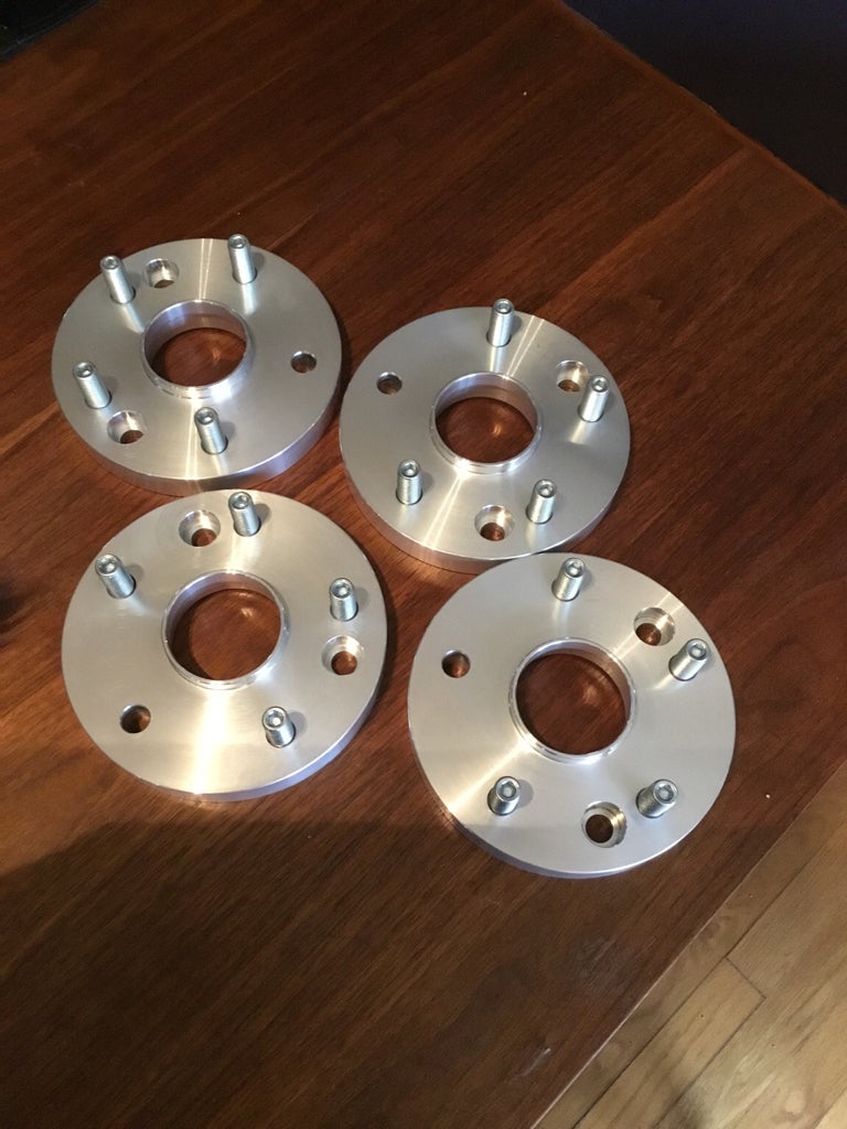 For sale- 3 to 5 bolt wheel adapters for the Smart 451.(SOLD) | Smart ...