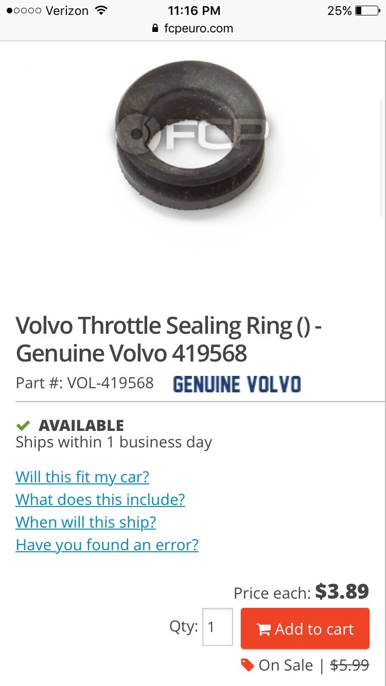 P0505 and p0101 | Page 2 | SwedeSpeed - Volvo Performance Forum