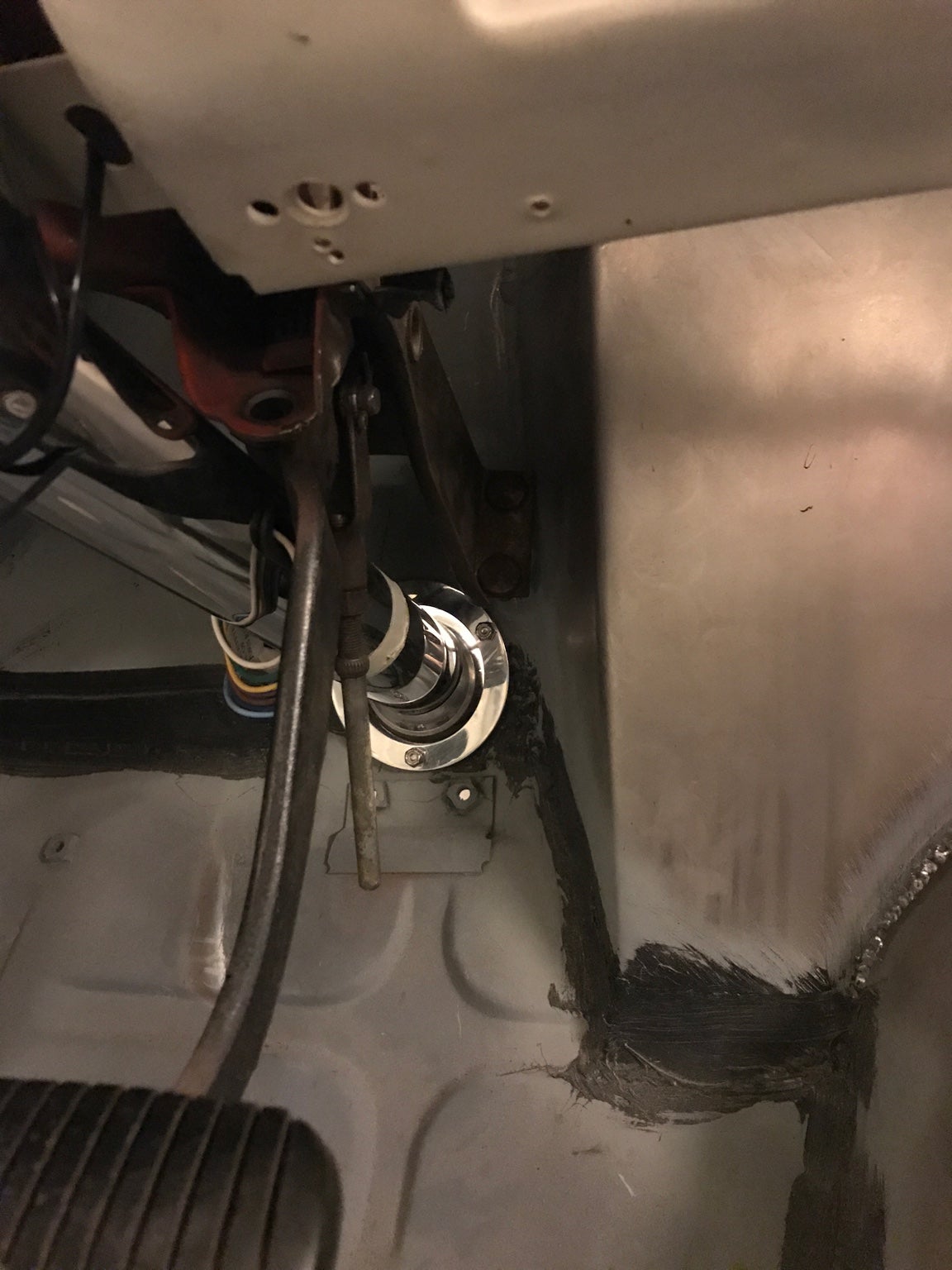 Smoothed firewall. | Chevy Tri Five Forum