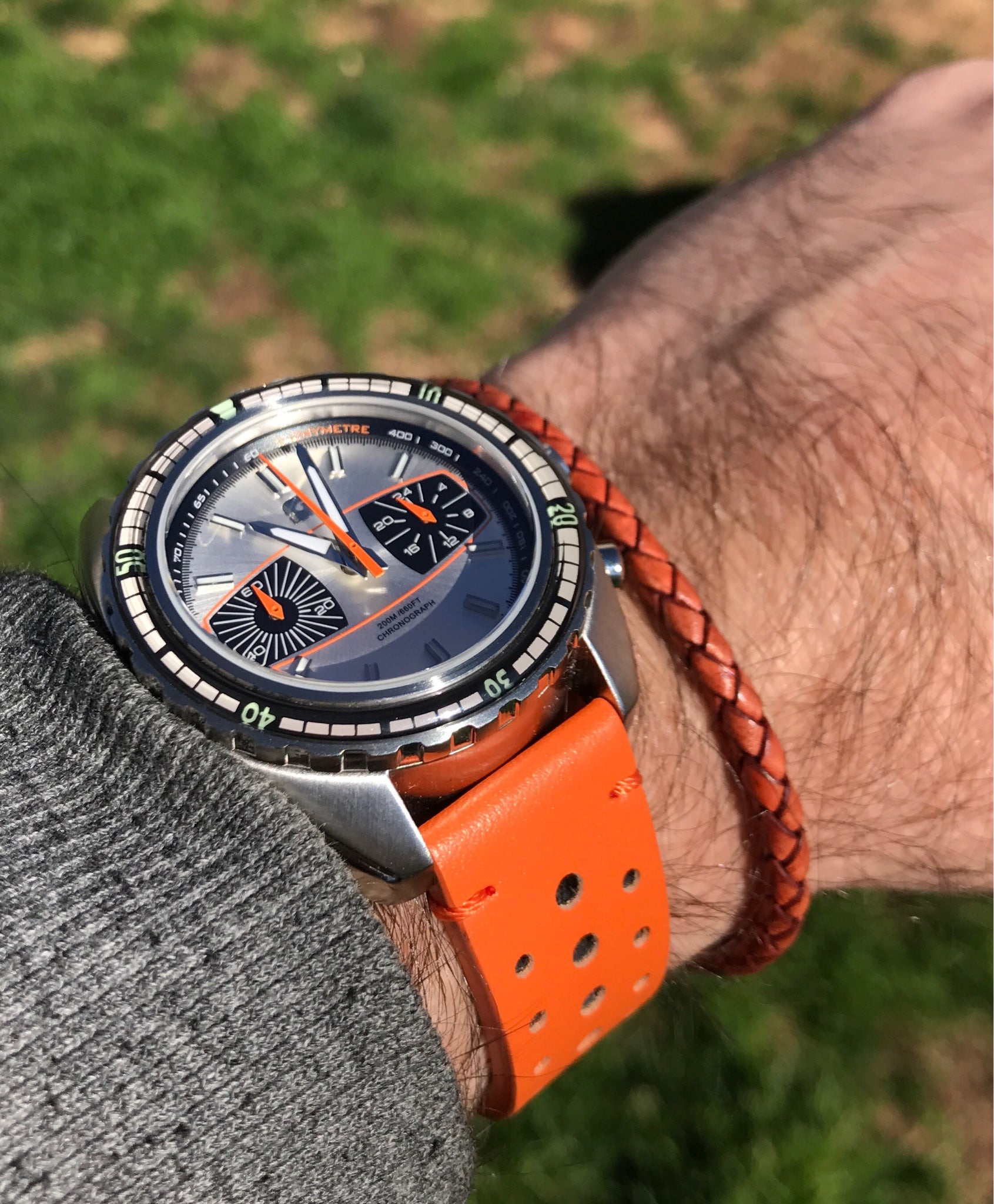 Beautiful STRATON SYNCRO Chronograph mini review **** | WatchUSeek ...