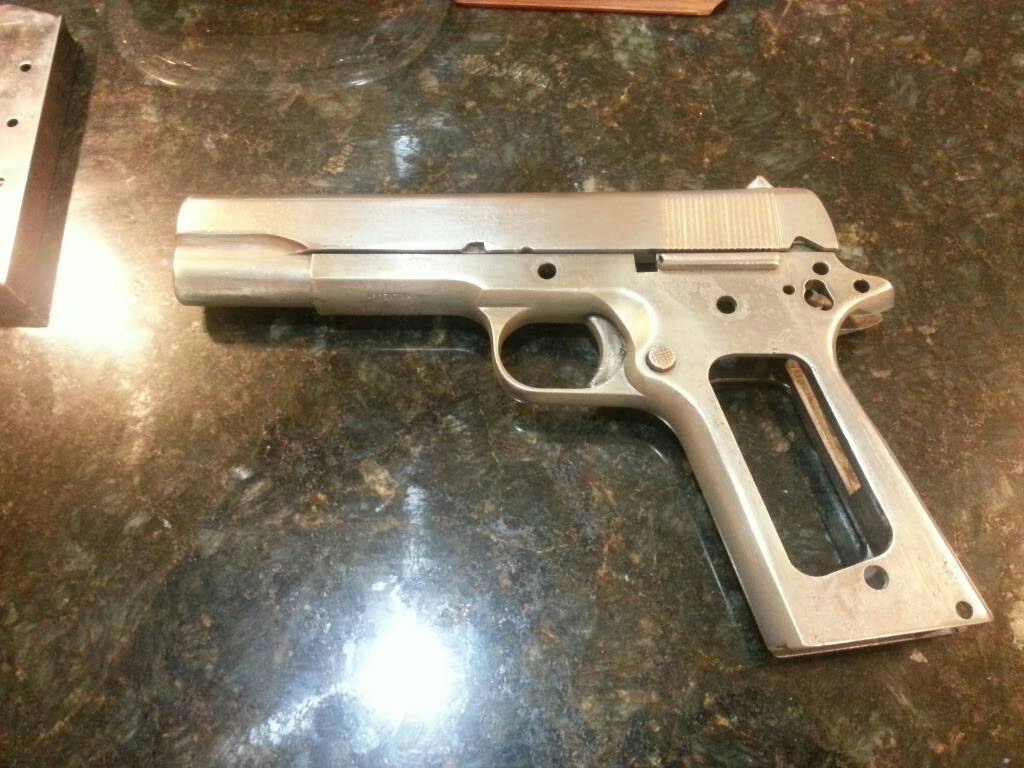 Slow rust bluing a slide? | 1911Forum