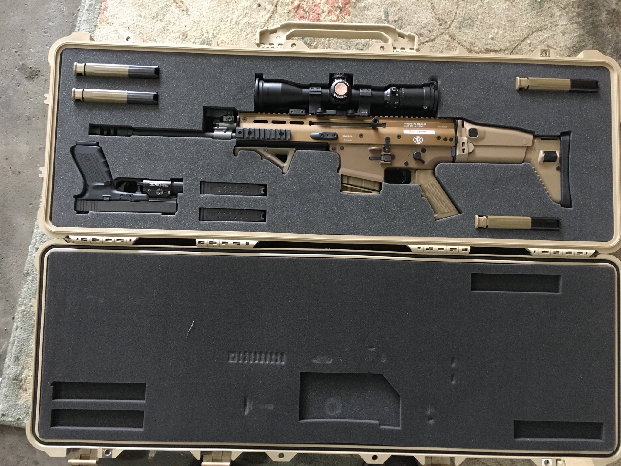Pelican case for SCAR 17 | FN Herstal Firearms