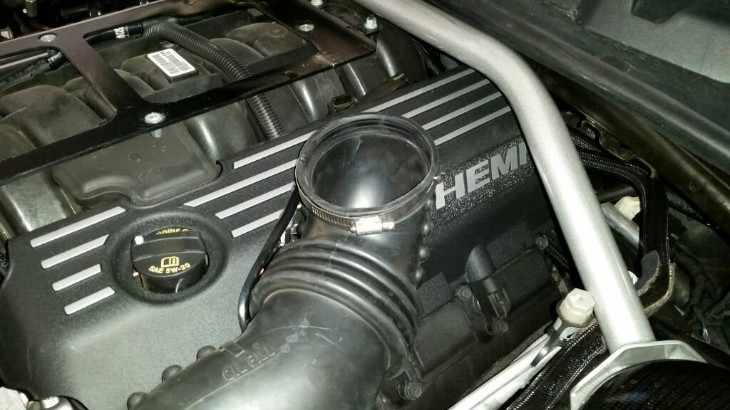 Shaker Half Engine Covers | Dodge Challenger Forum