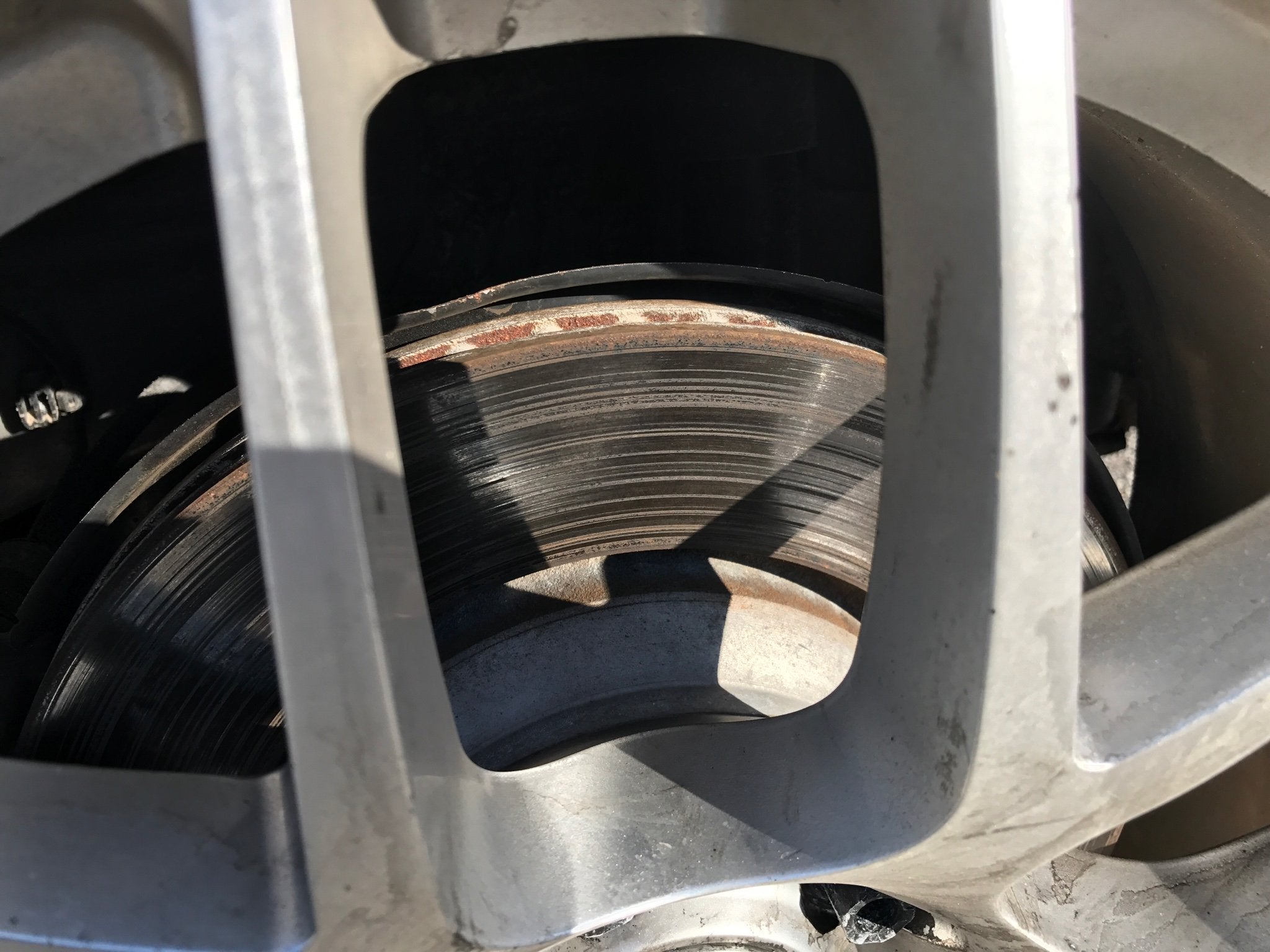 Scoring on Rear Rotors? | VW Vortex - Volkswagen Forum