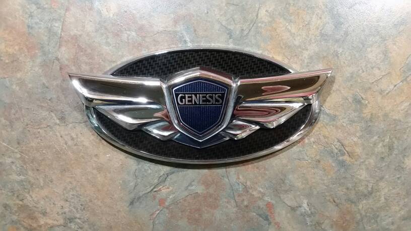 *OEM* Genesis Wing Badge | Hyundai Genesis Forum