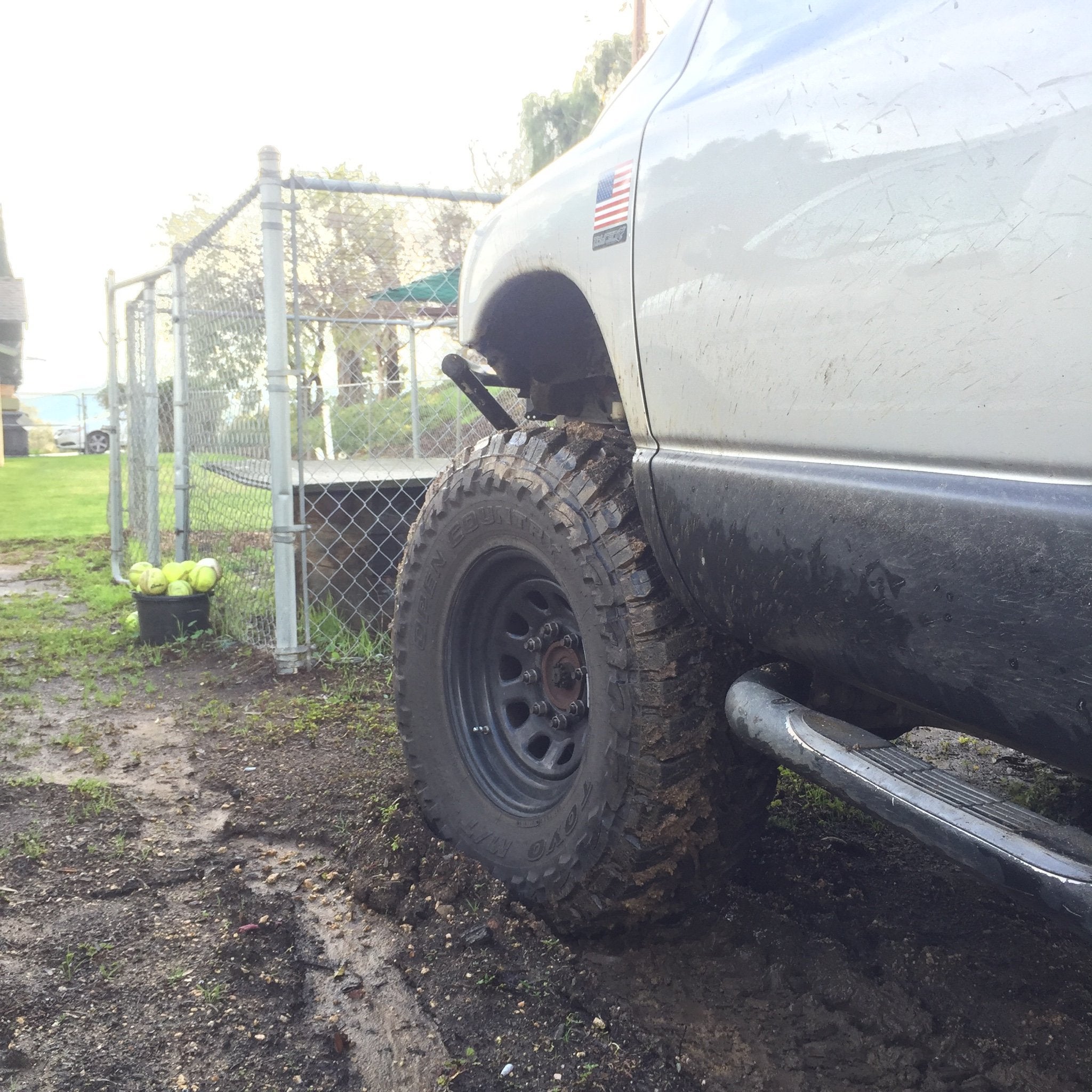 Black Steel Wheel Positive Offset | Cummins Diesel Forum