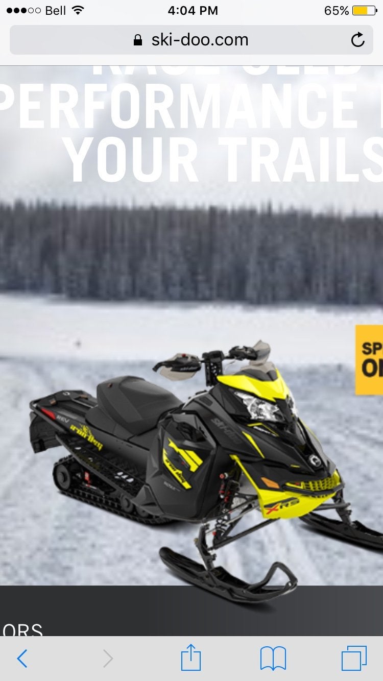 2018 XRS Iron dog anyone ordering ? | Ski-Doo Snowmobiles Forum