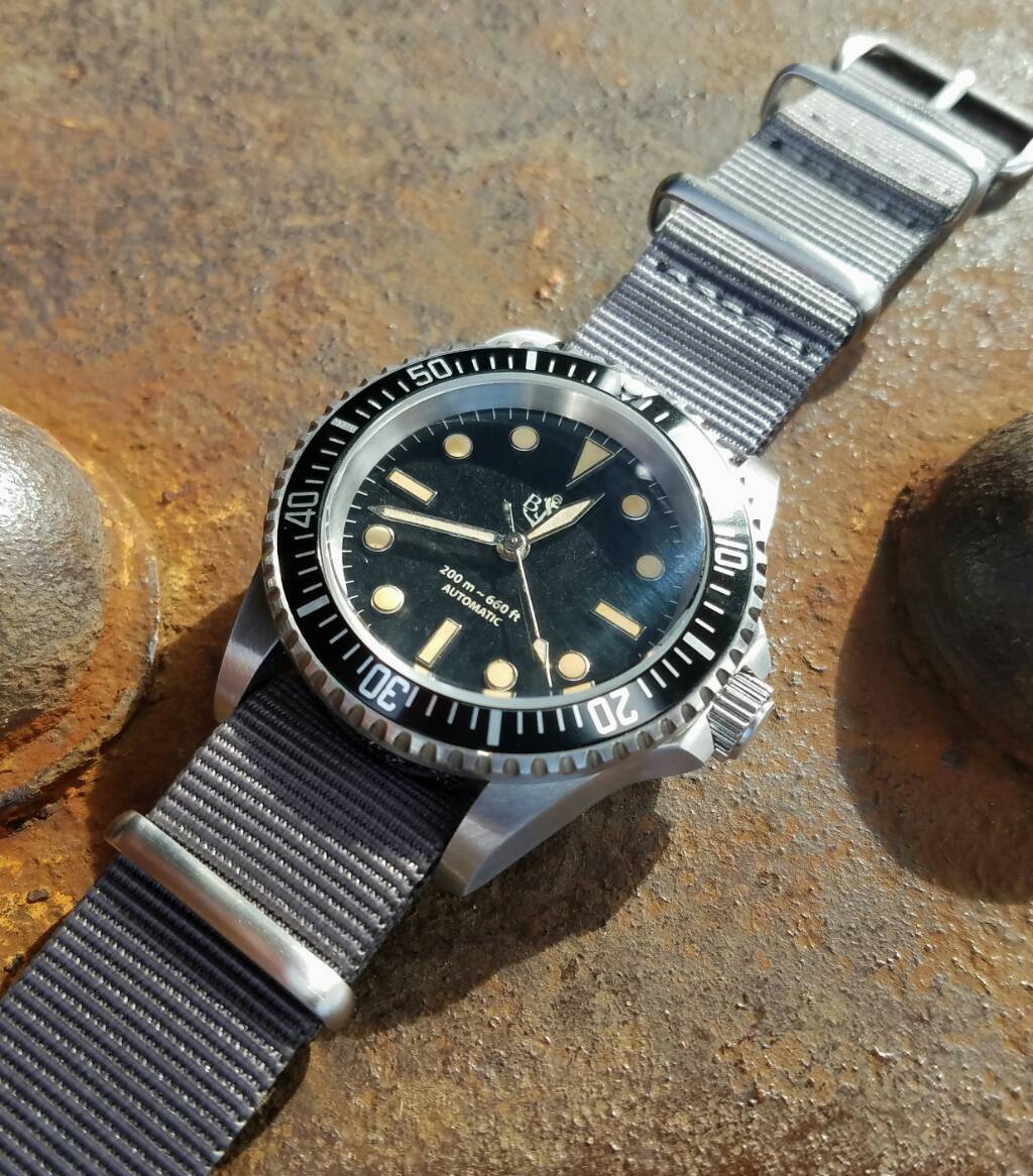 FS - Rolex 5517 Milsub Homage - Invicta 8926OB based mod | WatchUSeek ...