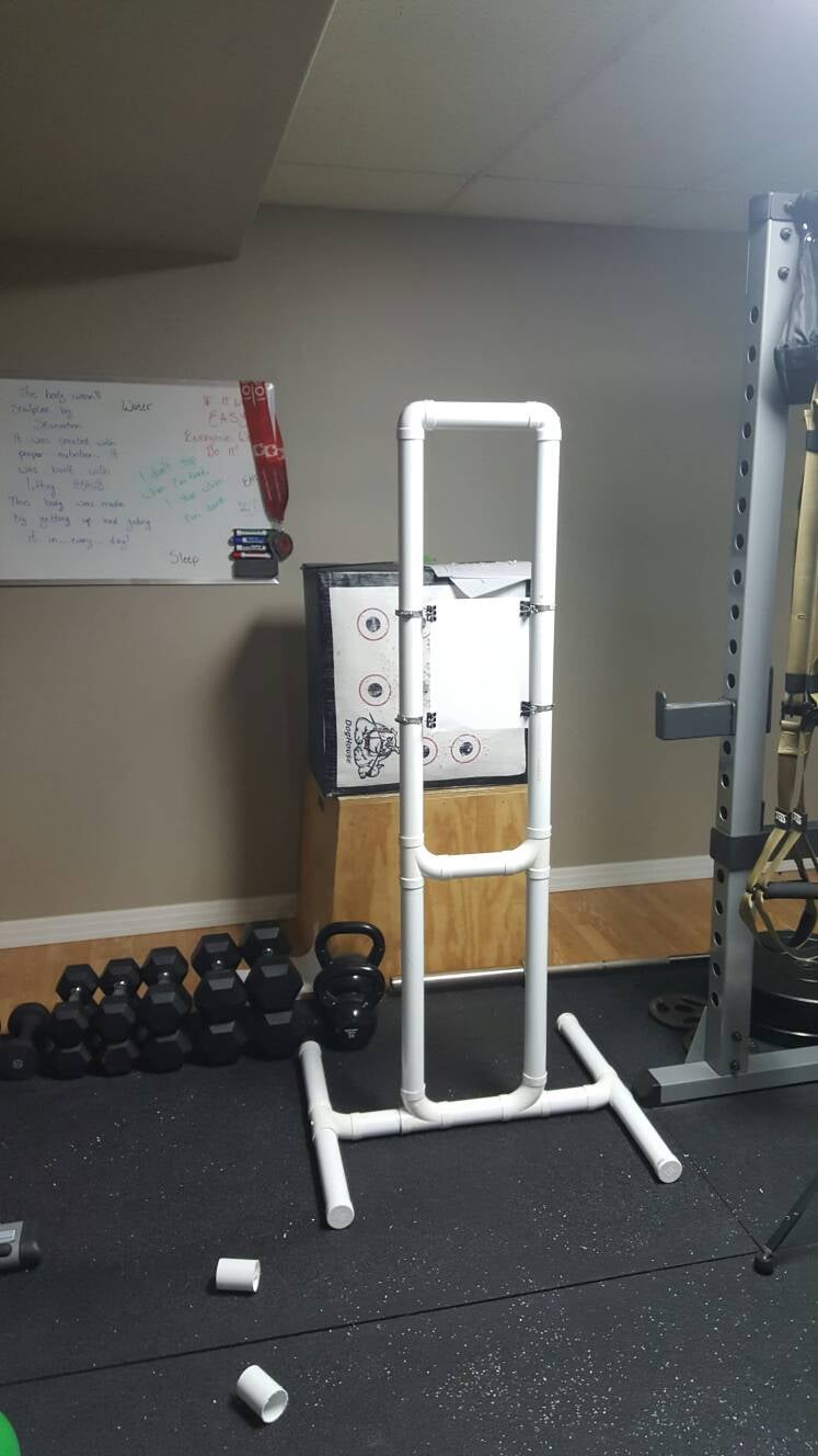 Homemade paper tune stand | Archery Talk Forum