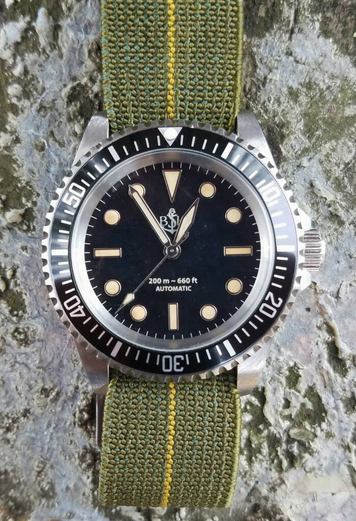 FS - Rolex 5517 Milsub Homage - Invicta 8926OB based mod | WatchUSeek ...