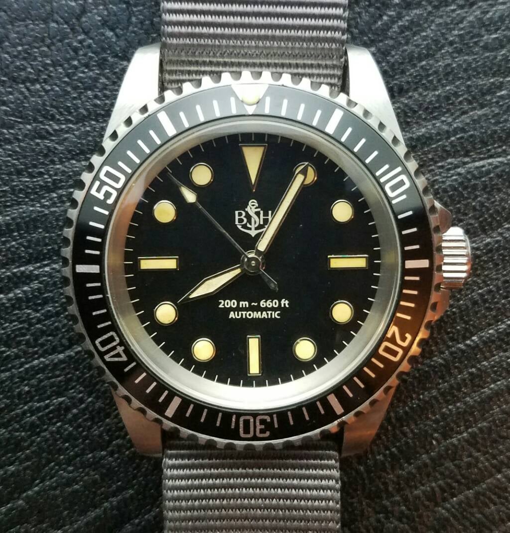FS - Rolex 5517 Milsub Homage - Invicta 8926OB based mod | WatchUSeek ...