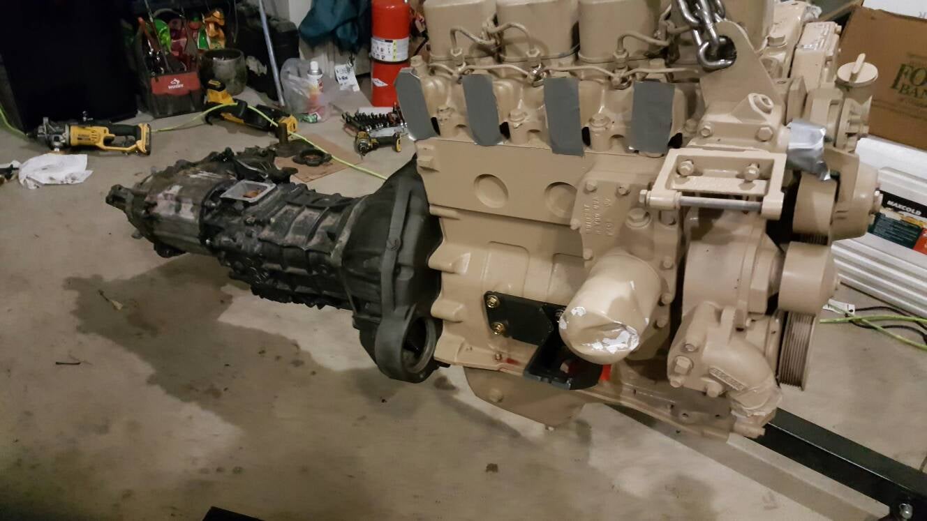91 YJ 4BT Swap | Cummins 4BT & Diesel Conversions Forums