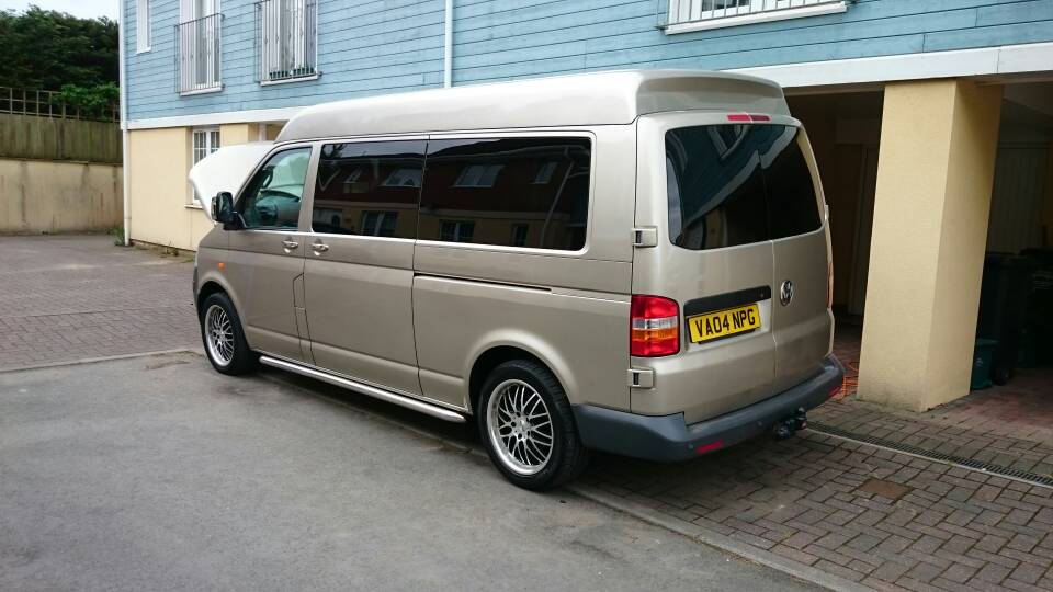 Alistair's semi high top 2.5tdi Team Wheatbeige!! | VW T4 Forum - VW T5 ...