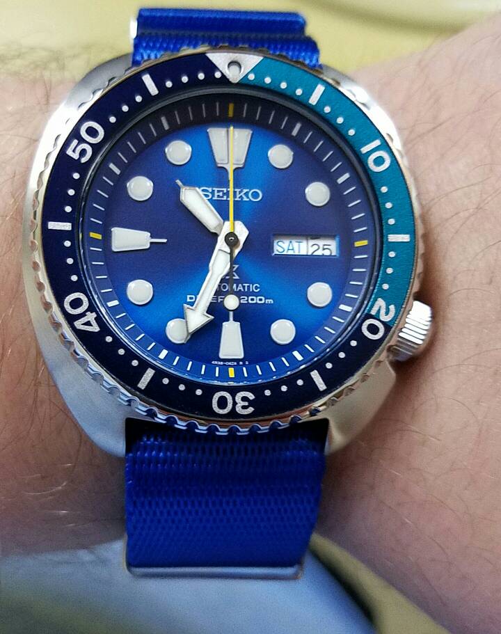 Seiko Blue Lagoon Turtle and Samurai Reviews | WatchUSeek Watch Forums