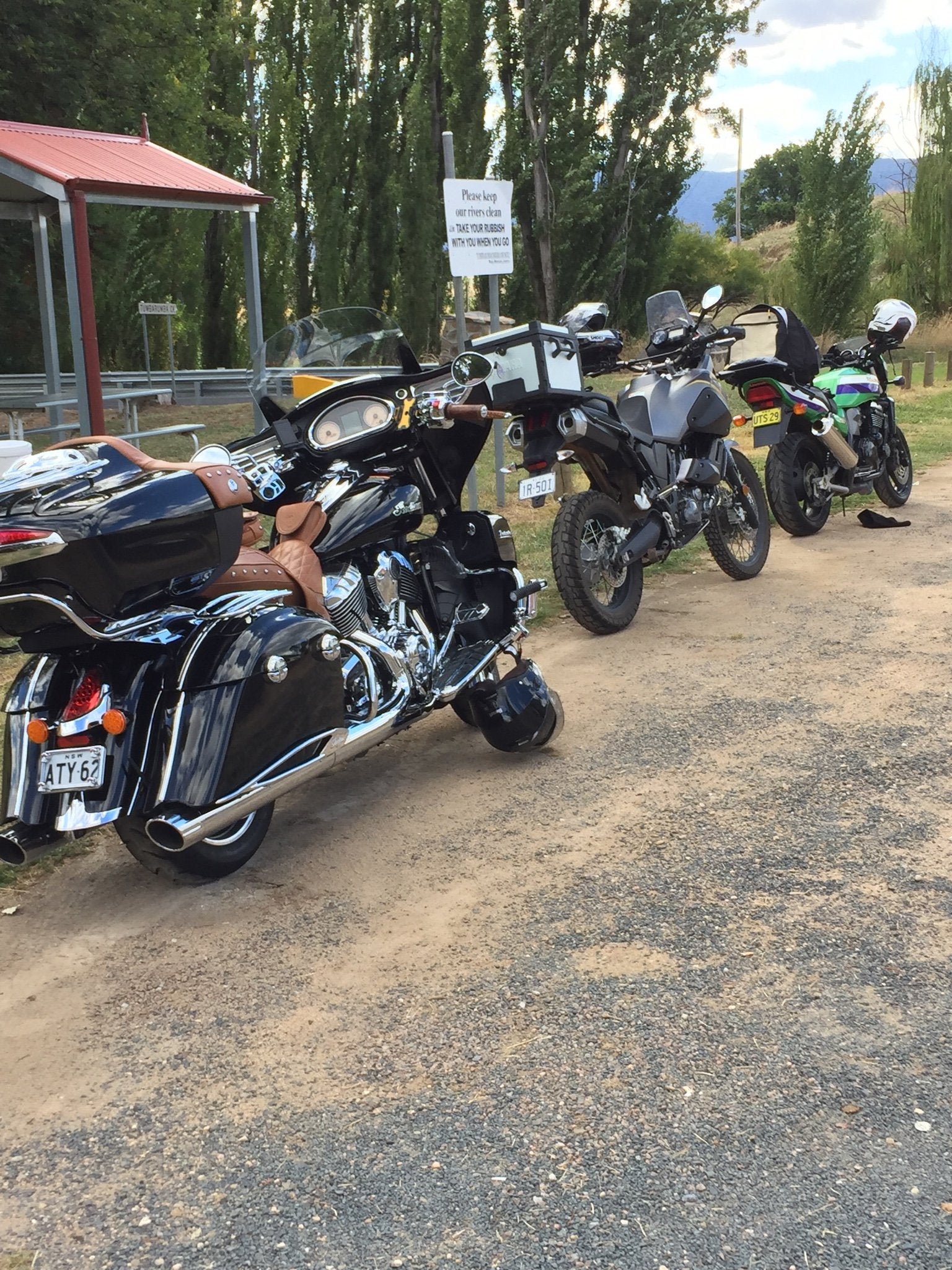 Riding Without Trunk | Indian Motorcycle Forum