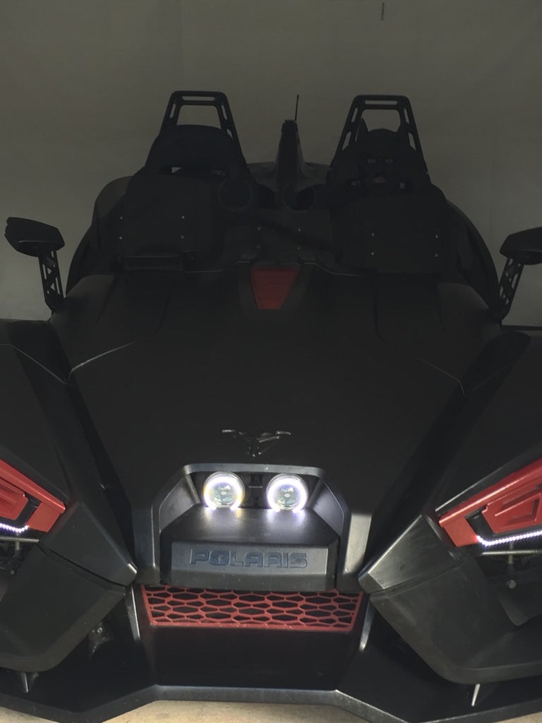 Flat Black "Batman" Slingshot | Polaris Slingshot Forum