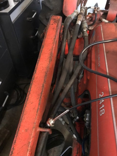 Power King Loader Hydraulic Line Routing Pics? | My Tractor Forum
