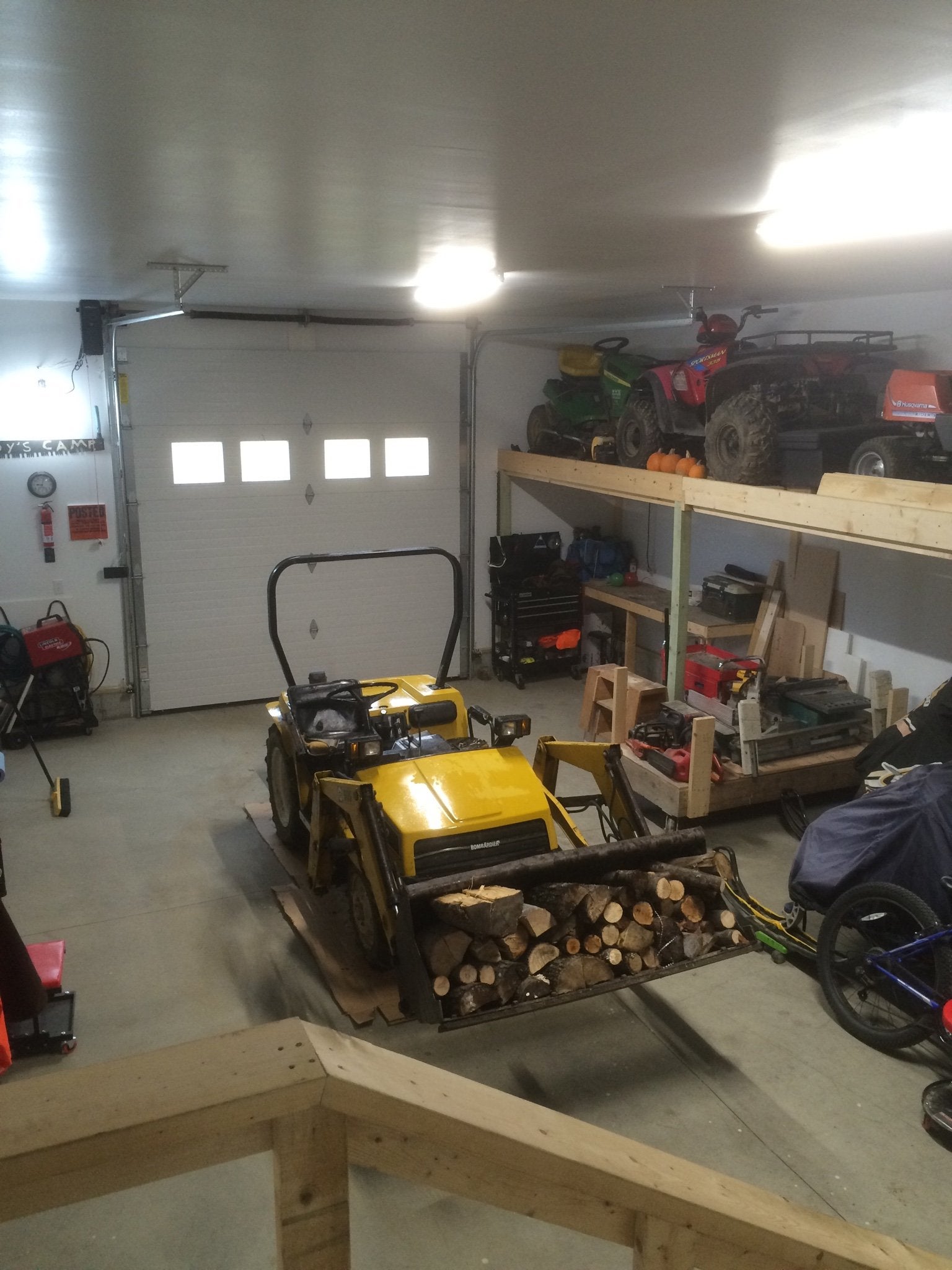 Garage storage | Ski-Doo Snowmobiles Forum