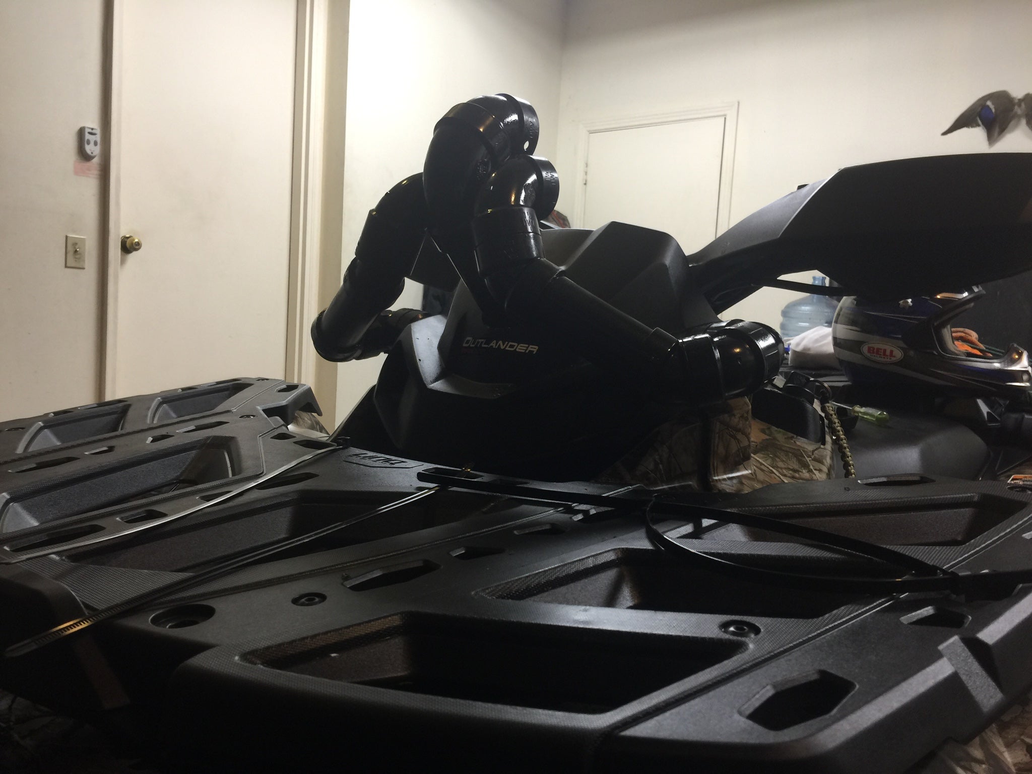 DIY snorkel complete | Can-Am ATV Forum