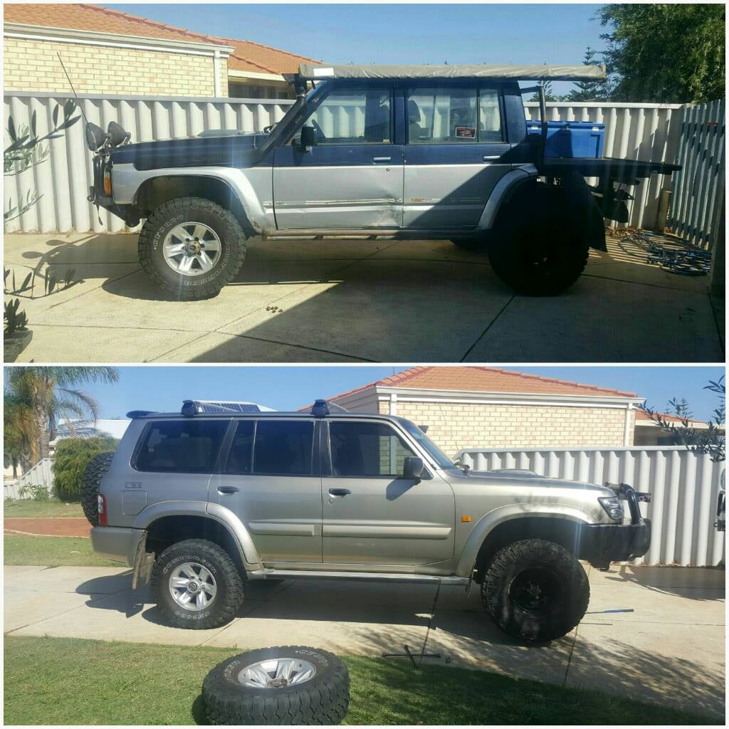 Need new rims and tyres - whats GU rims look like on a GQ? | Patrol 4x4 ...