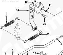 Throttle Spring Bracket | Cummins Diesel Forum
