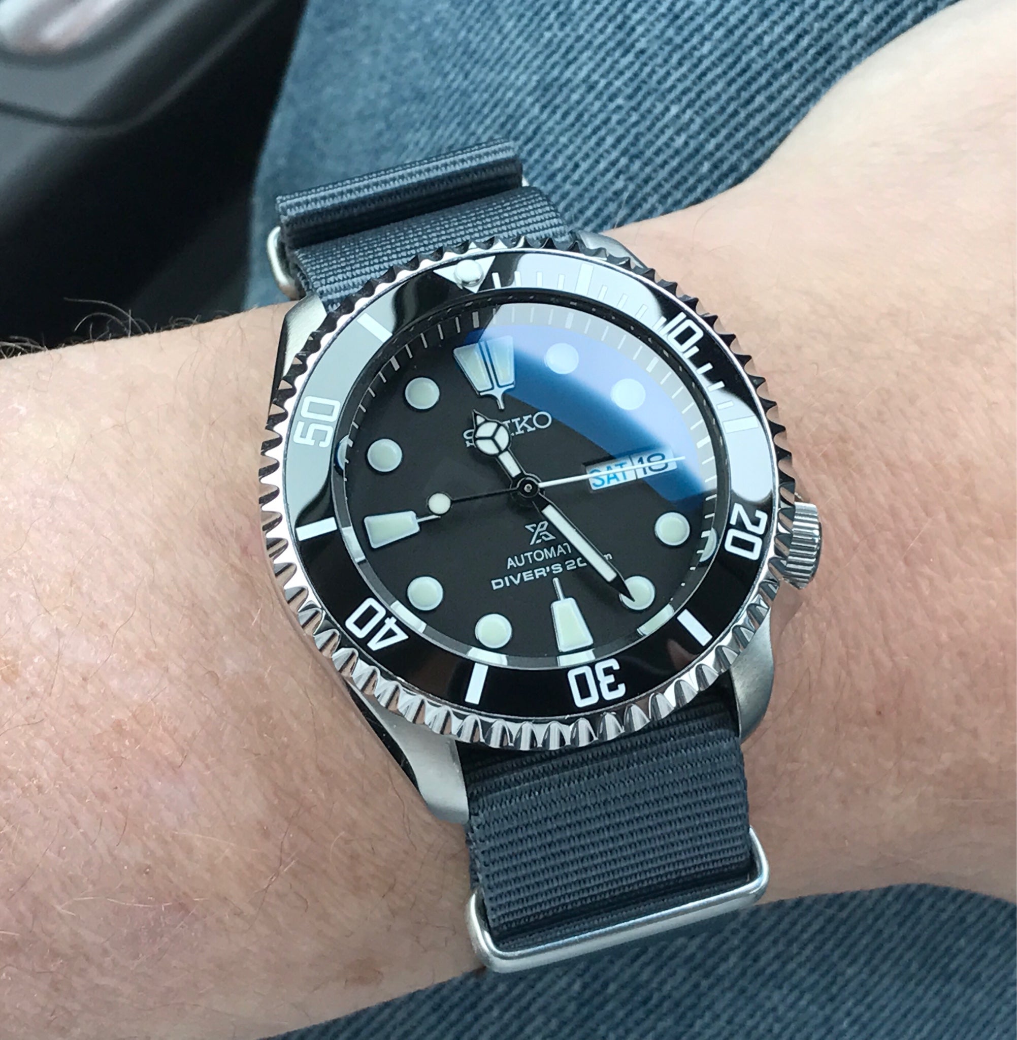 Seiko SKX009 replacement bezel | WatchUSeek Watch Forums