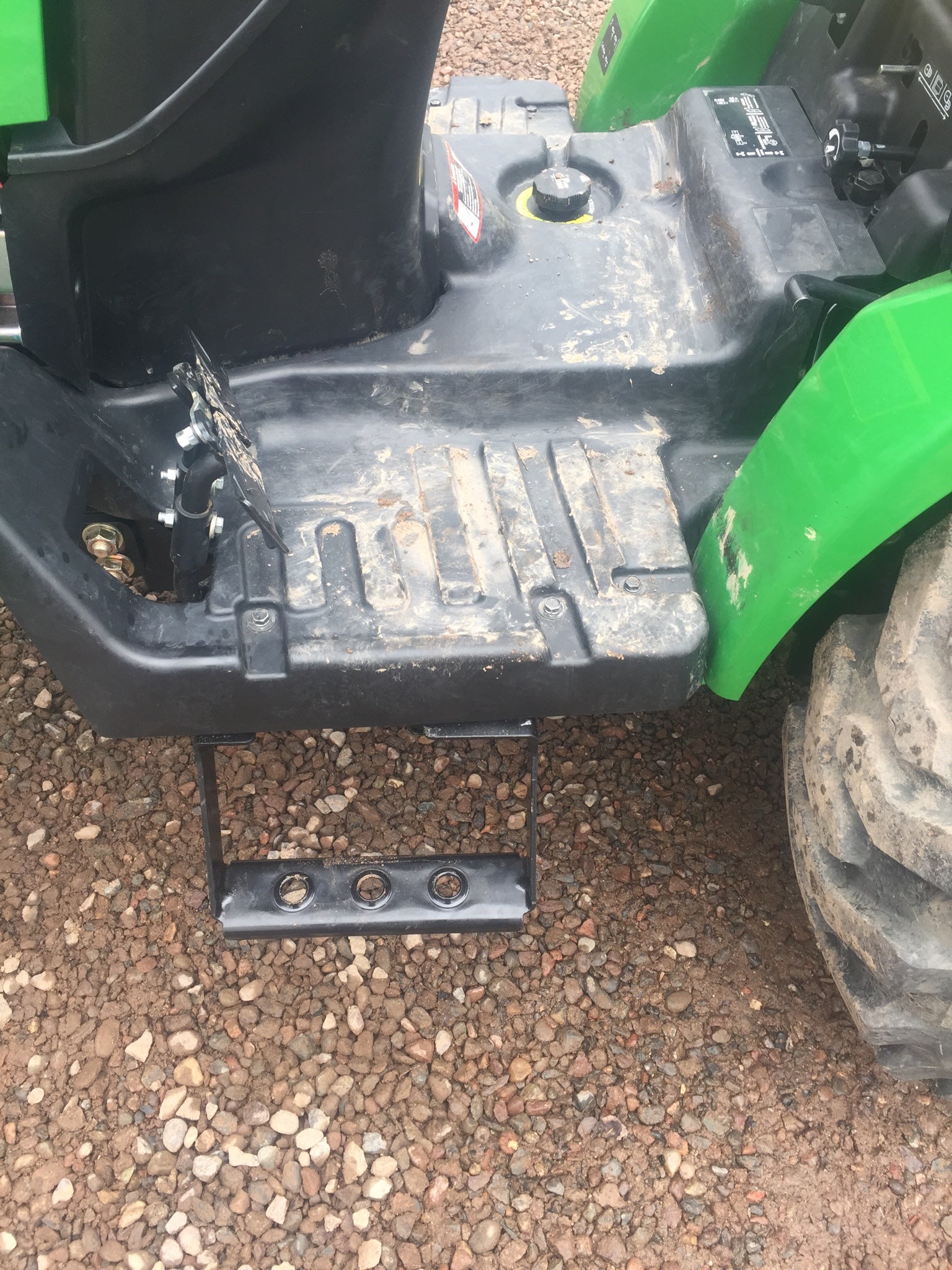 Installed step on 2025R | Green Tractor Talk